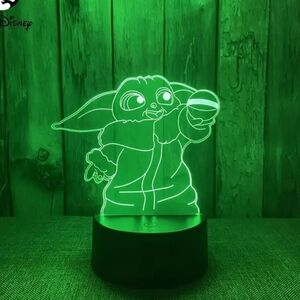 Accents | New Yoda Led Night Light Usb And Battery | Poshmark